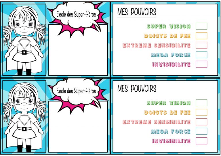 ecole_super_heros - Les activités de maman