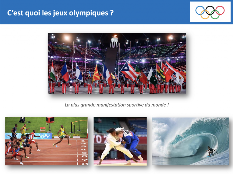 Jeux Olympiques - Les activités de maman